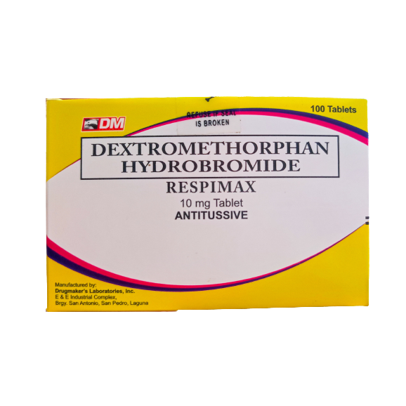 RESPIMAX Dextromethorphan Hydrobromide 10mg Tablet 1's price in the ...